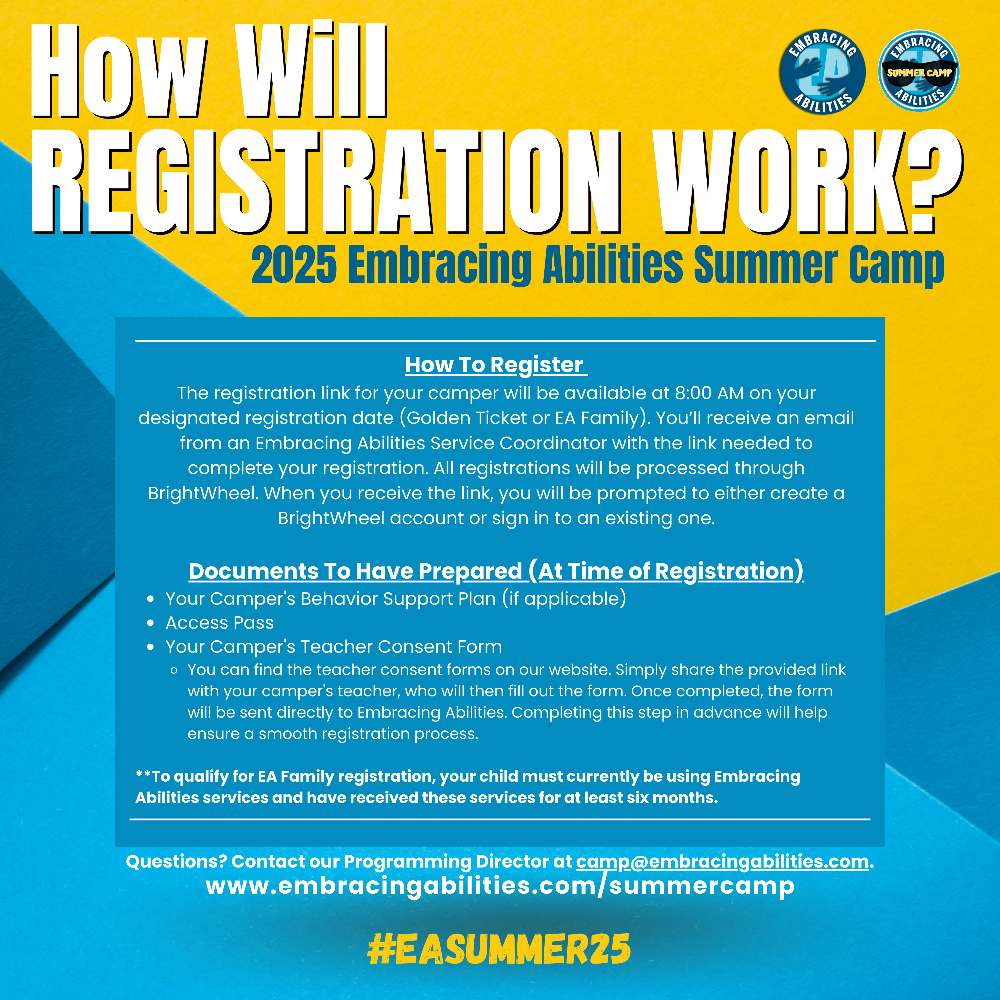 2025 How Will Registration Work – Embracing Abilities Inc.